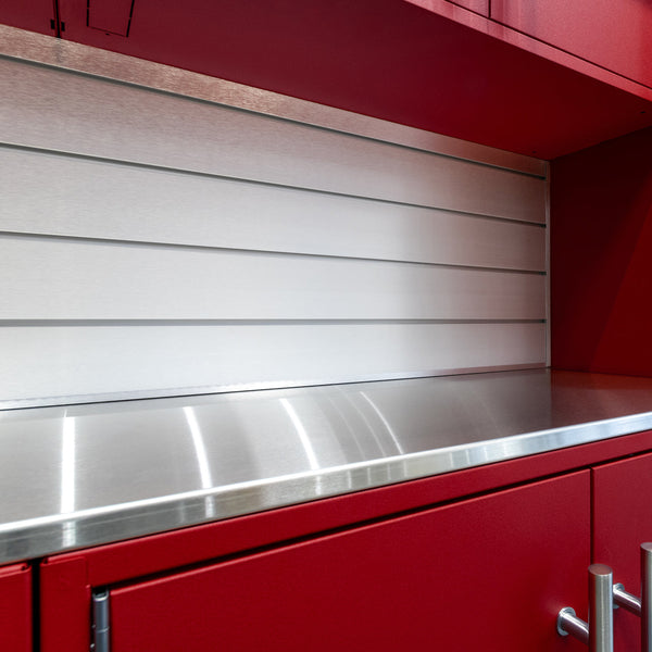 Aluminum Back Splash 60" - Live Edge Work Surface – Proslat Canada