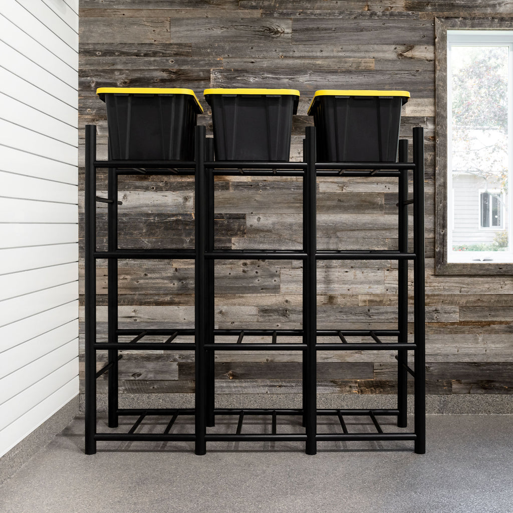 Bin Warehouse Heavy-Duty 12 tote Rack – Proslat Canada